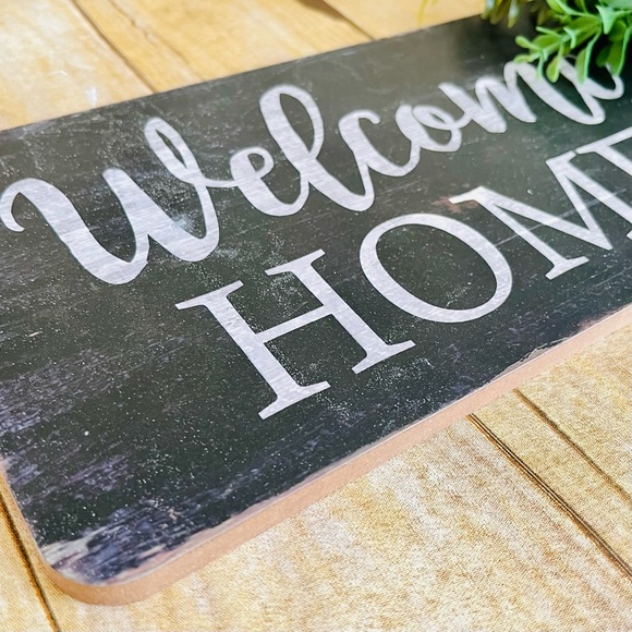 Hobby Lobby | Accents | Wooden Farmhouse Style Welcome Home Sign | Poshmark